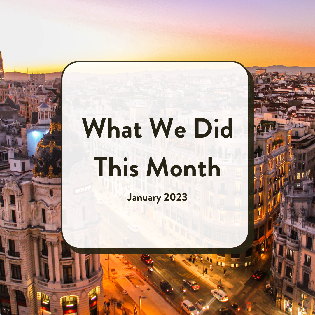 What Did We Do This Month - January 2023 - TravelMedia.ie